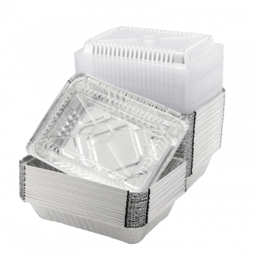 Disposable Aluminum Foil Take-Out Containers Aluminum Pans Takeout Foil ...